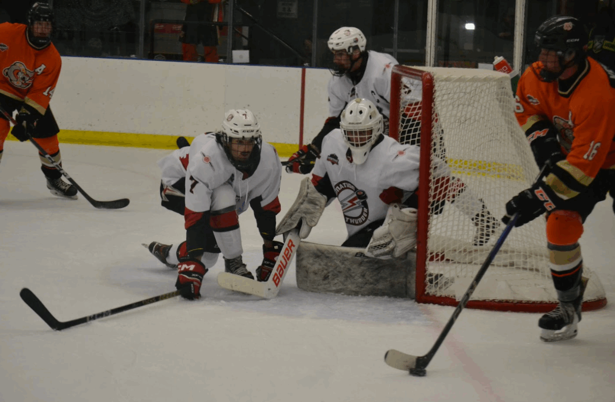 Thunder split games, hold fourth in North Division | Heritage Junior ...